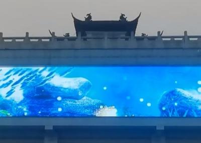 China L'acqua rinforza Mesh Screen Led Video Wall sulla vendita for sale