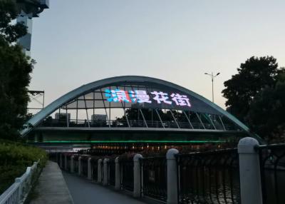 China P31.25hd leidde het volledige kleur openlucht het gordijnnetwerk van het reclamevenster het scherm voor de bouw van media voorgevel Te koop