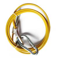 China Nylon Coated Steel Cable Assembly with Snap Hook for sale