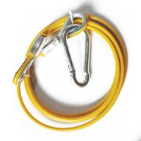 China Nylon Coated Steel Cable Assembly with Snap Hook for sale