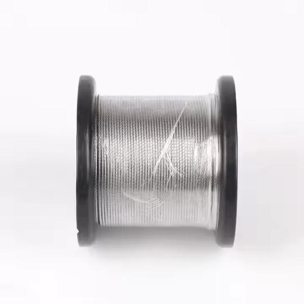 Quality 480Lbs Breaking Strength Galvanized Steel Aircraft Cable For Heavy Duty 7x7 Construction for sale