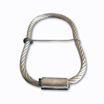 China Galvanized Wire Rope Sling with High Carbon Steel and 7.0mm Diameter for Precast Concrete Application for sale