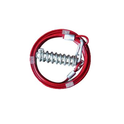 China Galvanized Steel 7x7 Structure Dog Tie Out Cable - Corrosion Resistant Aircraft Cable for sale