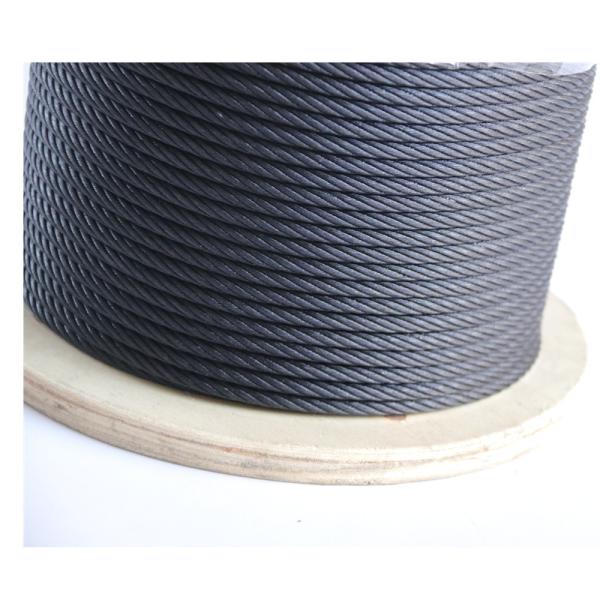 Quality 7×7 7x19 Black anodized cable Galvanized Aircraft Cable 1/8