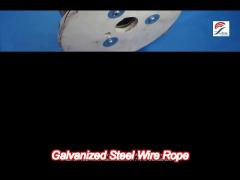 galvanized steel aircraft cable 1.8mm diameter 2000m length for safety protection and binding