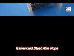 galvanized steel aircraft cable with 1770 mpa tensile strength 220 kgs breaking strength and 26.53 k