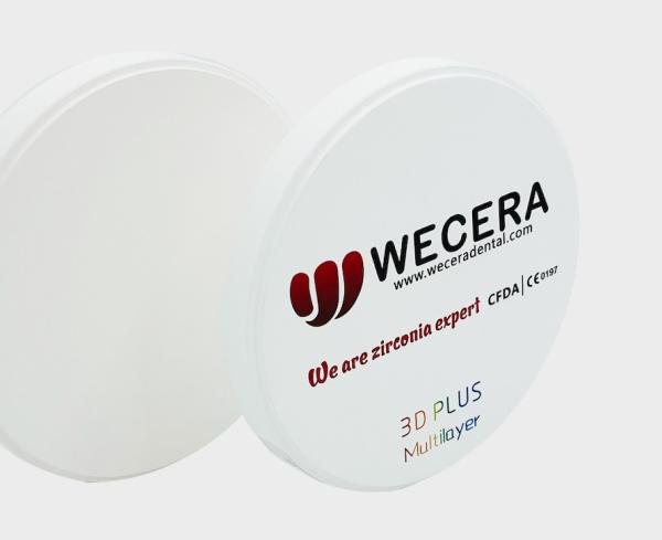 Pre-Colored Zirconia Disks Transmittance 49% Raw Material 100% Tosoh Zirconia Powder