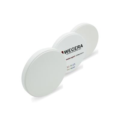 China Laboratorios dentales / centro de fresado 3D Zirconia de múltiples capas con 11 gradientes Sinterización de temperatura 1500C en venta