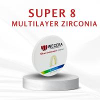 China Fast Sintering Multi-Layer Zircon Disc Translucency 57% For Dental Lab for sale
