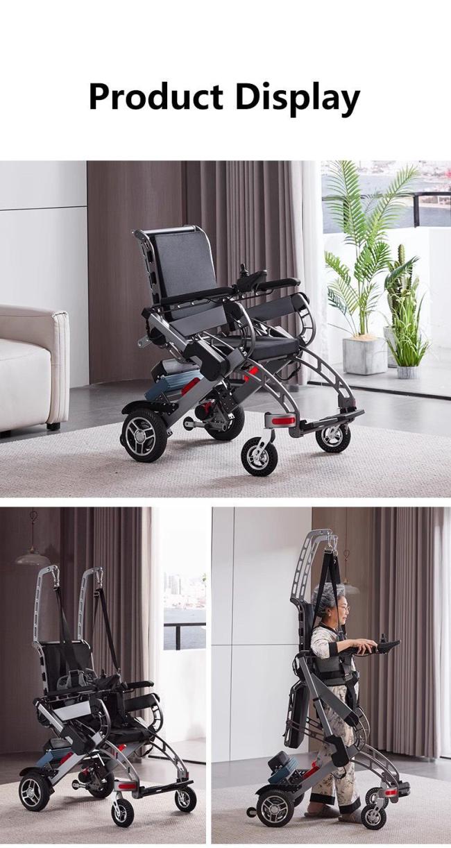 Hospital and Home Wheelchair Power Wheelchair for Mobility Assistance