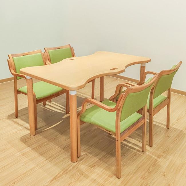 Light Luxury Hotel Solid Wood Dining Chair Indoor Solid Wood Restaurant