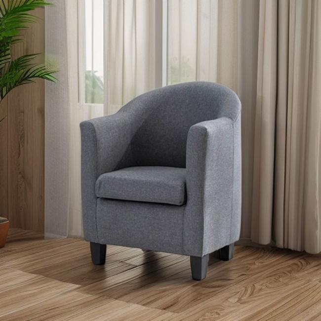 Modern Casual Luxury Frame Single Sofa Chair for Living Room Bedroom Furniture