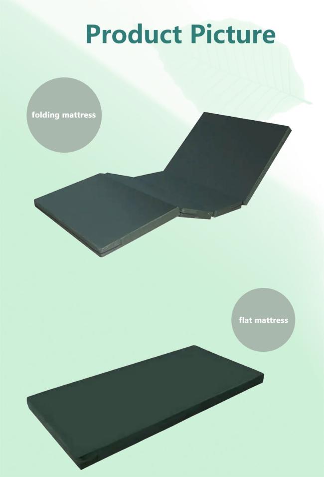 Factory Direct Hospital Patient Bed 4 Fold Medical Mattress