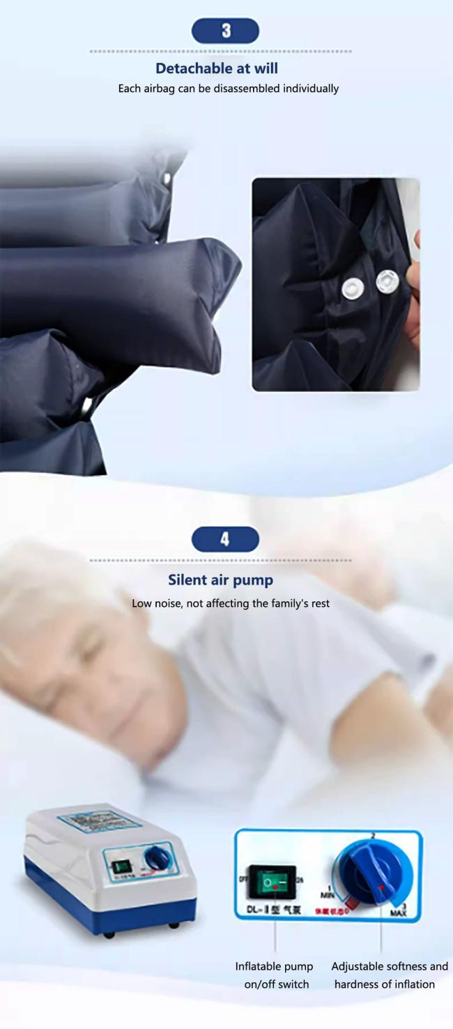 New Wholesale Multi-Functional Medical Bed Air Mattress Anti-Bedsore Air Cushion Home Circulation Silent Inflatable Cushion