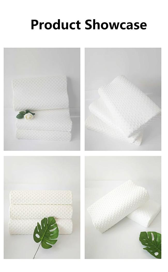 Memory Foam Pillow, Cervical Pillow for Neck Pain Relief, Orthopedic Sleeping Pillows Side, Back and Stomach Sleepers