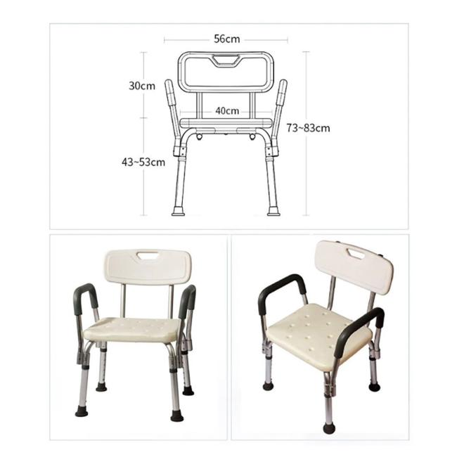 Factory Direct Sale Bathroom Bath Handicap Disability Shower Chair for Bathing in The Shower