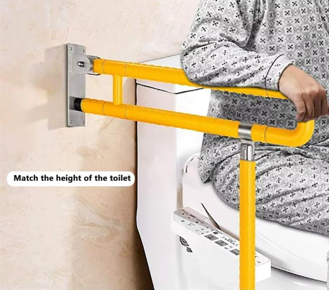 Bathroom Accessories Toilet ABS Stainless Steel Shower Safety Hand Rail Support Grab Bar for Disabled