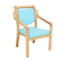 Quality Simple Modern Solid Wood Dining Chair Home Soft Bag Cushioned for sale