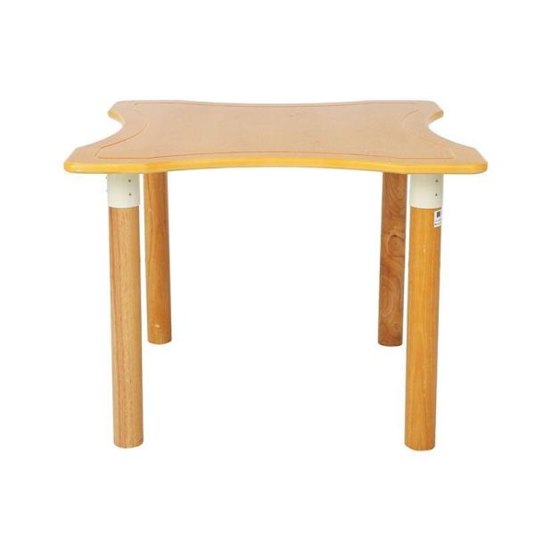 Quality Modern Design Solid Wood Wooden Table Set for Home Rehabilitation Brown Dining for sale