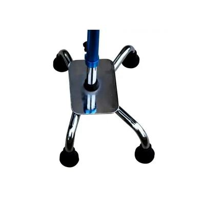Cina Legatura di alluminio pieghevole bastone maniglia barra piega quattro gambe terapia di riabilitazione in vendita