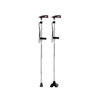 China Aluminum Folding Walking Sticks With Anti Slip Foot Pad Easy Carrier for sale