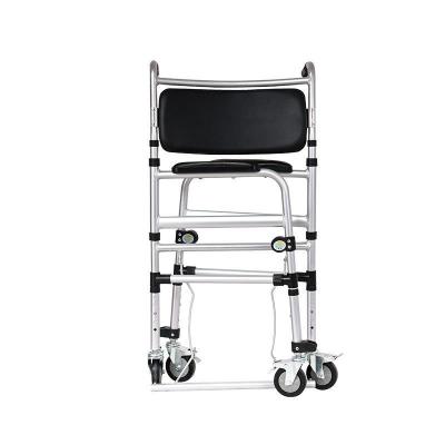 Cina 130 kg di grande capacità Commode Toilet Chair Comfortable Barrier Free Medical Potty Chair in vendita
