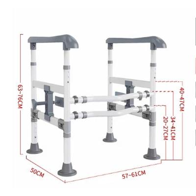 China Commercial Medical Bathroom Hand Rails Customized Grab Rails For Elderly for sale
