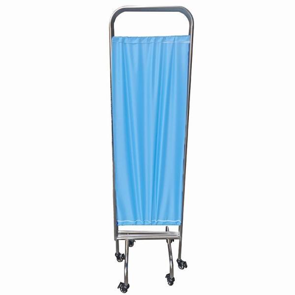 Quality Decoration Stainless Steel Healthcare Privacy Screens With 4 Folding Layers for sale