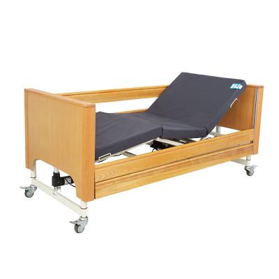 Cina Electric Lift Paralyzed Nursing Bed Marrone 200*90cm regolabile 4 funzioni per mobili ospedalieri in vendita