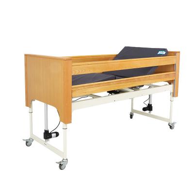 Cina Electric Lift Paralyzed Nursing Bed Marrone 200*90cm regolabile 4 funzioni per mobili ospedalieri in vendita