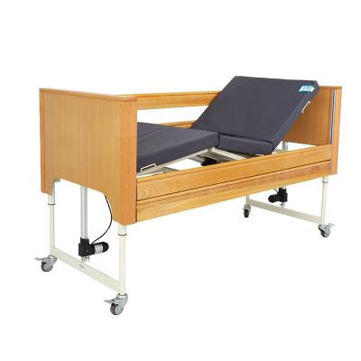 Cina Comodo e robusto letto medico in legno per la cura domiciliare dei pazienti anziani in vendita
