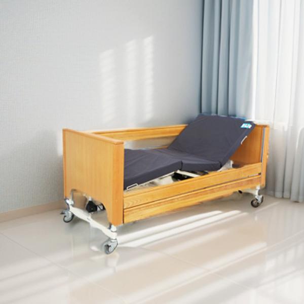 Quality Comfortable and Sturdy Wooden Medical Bed for Home Care of Elderly Patients for sale
