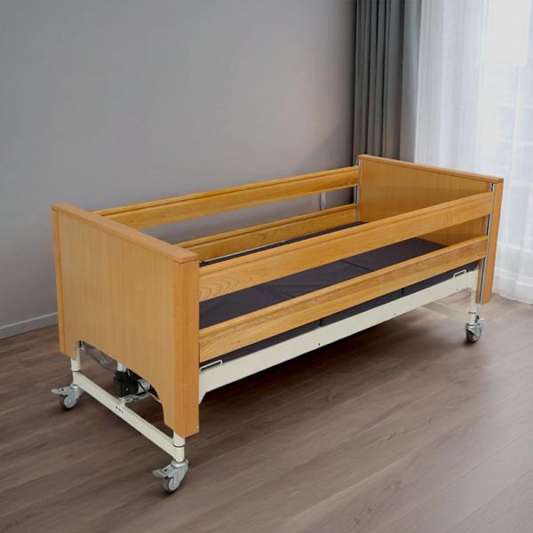 Quality Comfortable and Sturdy Wooden Medical Bed for Home Care of Elderly Patients for sale