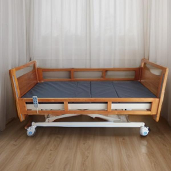 Quality YFH-B004 Household Nursing Home Beds Solid Wood Electric Nursing Bed For Elderly for sale
