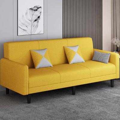 China 3 Seater Home Office Furniture Storage Sofa Set in Leather and Fabric for Living Room Bedroom or Apartment for sale