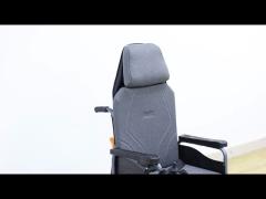 Intelligenter automatischer elektrischer Rollstuhl Vierräder älterer elektrischer Stuhl
