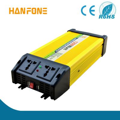 China HANFONG Off Grid Solar Inverter Hot Sale Power Inverter 1200W Hot sale 12v-230v DC to AC home use portable best for sale