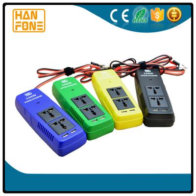 China new suone 150w modified sine wave car inverter 12v 220v power inverter can use in car or h for sale