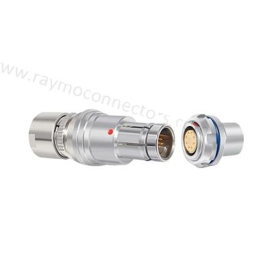China 250V Circular Waterproof Connector with 2-24 Contacts Operating Temperature -40°C To 105°C for sale