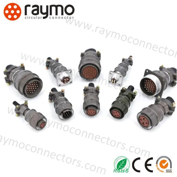 ZH23 Mil Spec Connector Equivalent to Russian CH23 with Gold/Silver Plating and Copper Alloy Contact Material