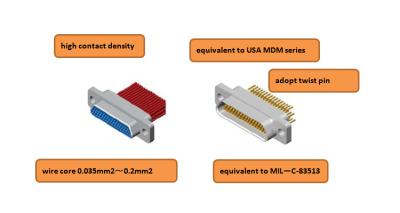 China ITT Cannon MDM Series J30J-25TJ 25pin Male Plug Micro-D Connectors Miniature Connector for sale