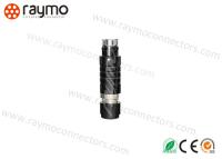 China Copper Push Pull Circular Waterproof Connector Plug Light Weight For Electronics for sale