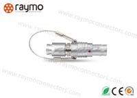 China Silver Color Circular Push Pull Connectors 0B 1B 2B 3B High Performance for sale