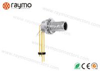 China Fixed Socket Sealed Quick Release Electrical Connectors, Elbow Plug Nut Fixing for sale