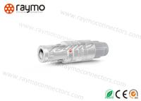 China Customized Circular Plastic Connectors High Performance Silver Color Metal Shell for sale