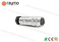 China Binder M16 423 FGG plug Threaded Electrical Connector IP40 for sale