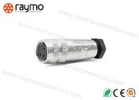China Binder M16 423 FGG plug Threaded Electrical Connector IP40 for sale