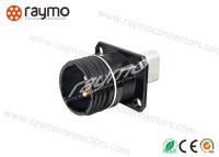 China Heavy-Duty Waterproof Power Connector Panel Mount Socket Miniature Size for sale