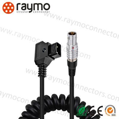 China FGG To D TAP Raymo Coil Cable circular power connector 3B for sale