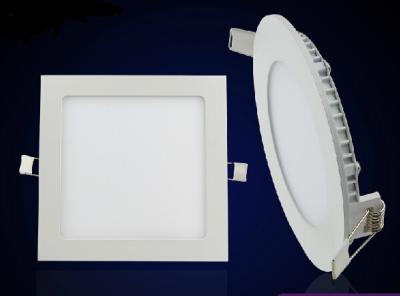 China Square panel light led recessed mounted 12W down light slim lamp IC driver for sale
